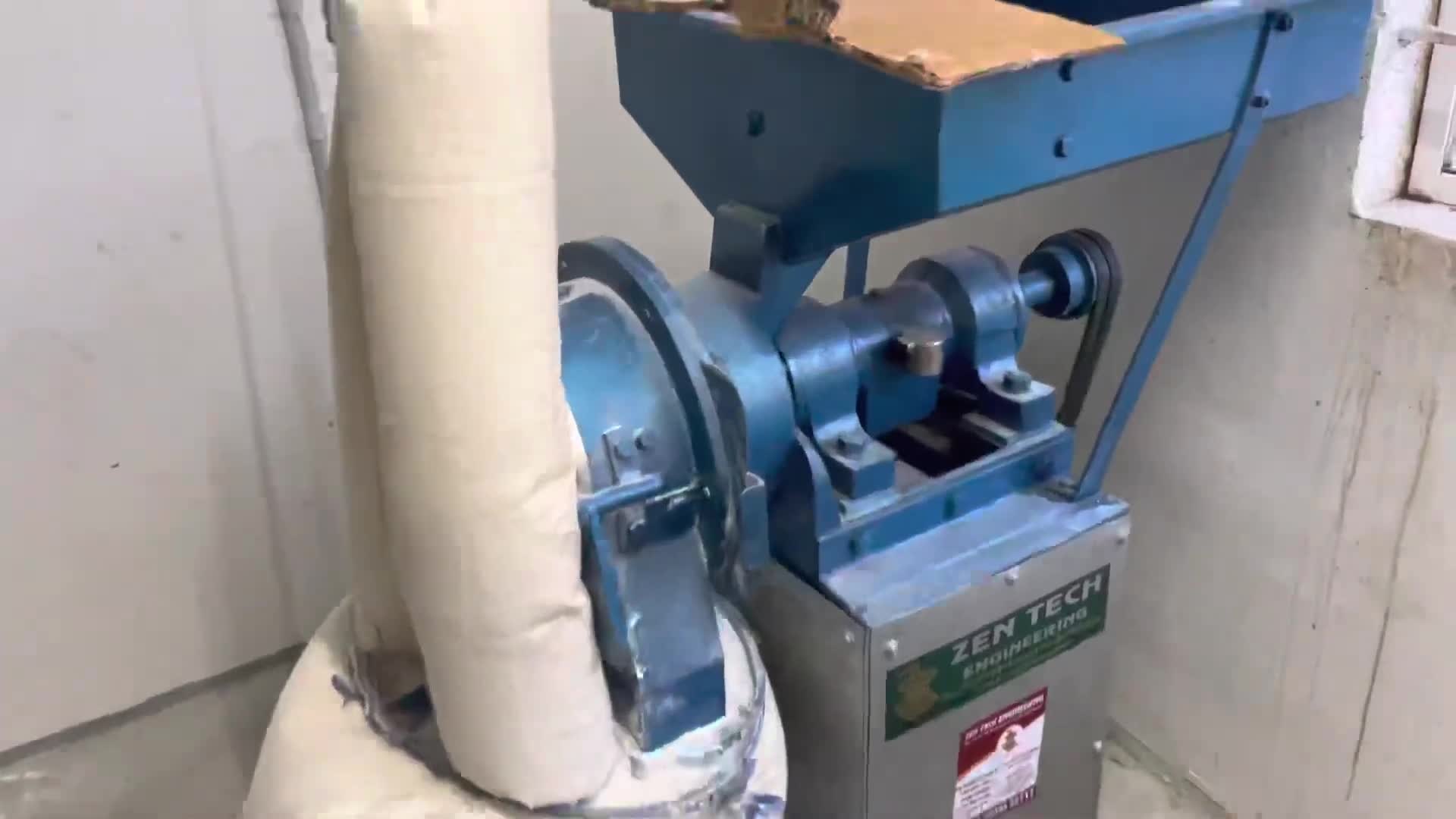 14'' Double Stage SS Flour Mill Pulveriser - ZEN TECH Engineering