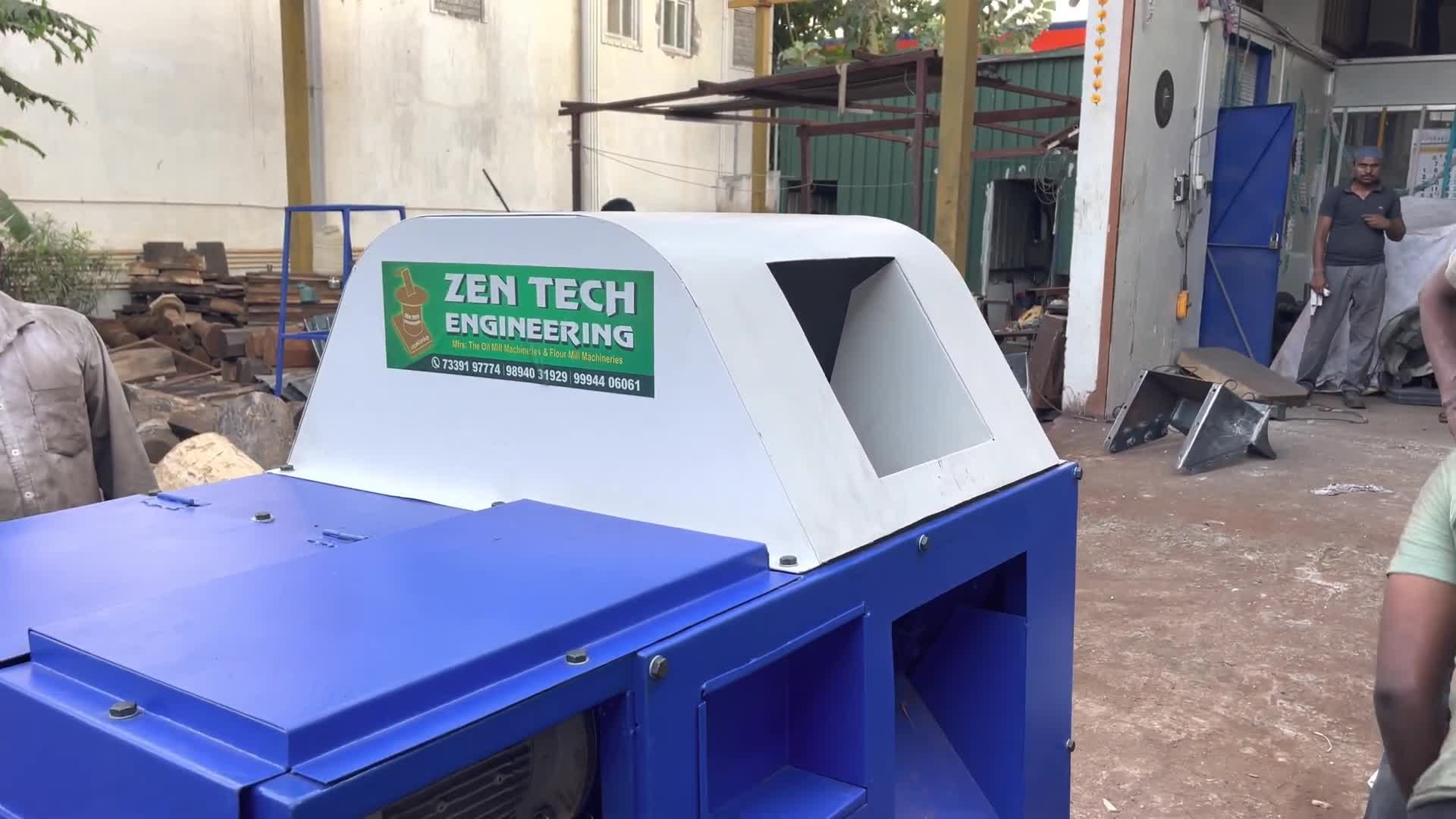 Coconut Dehusking Machine - ZEN TECH Engineering